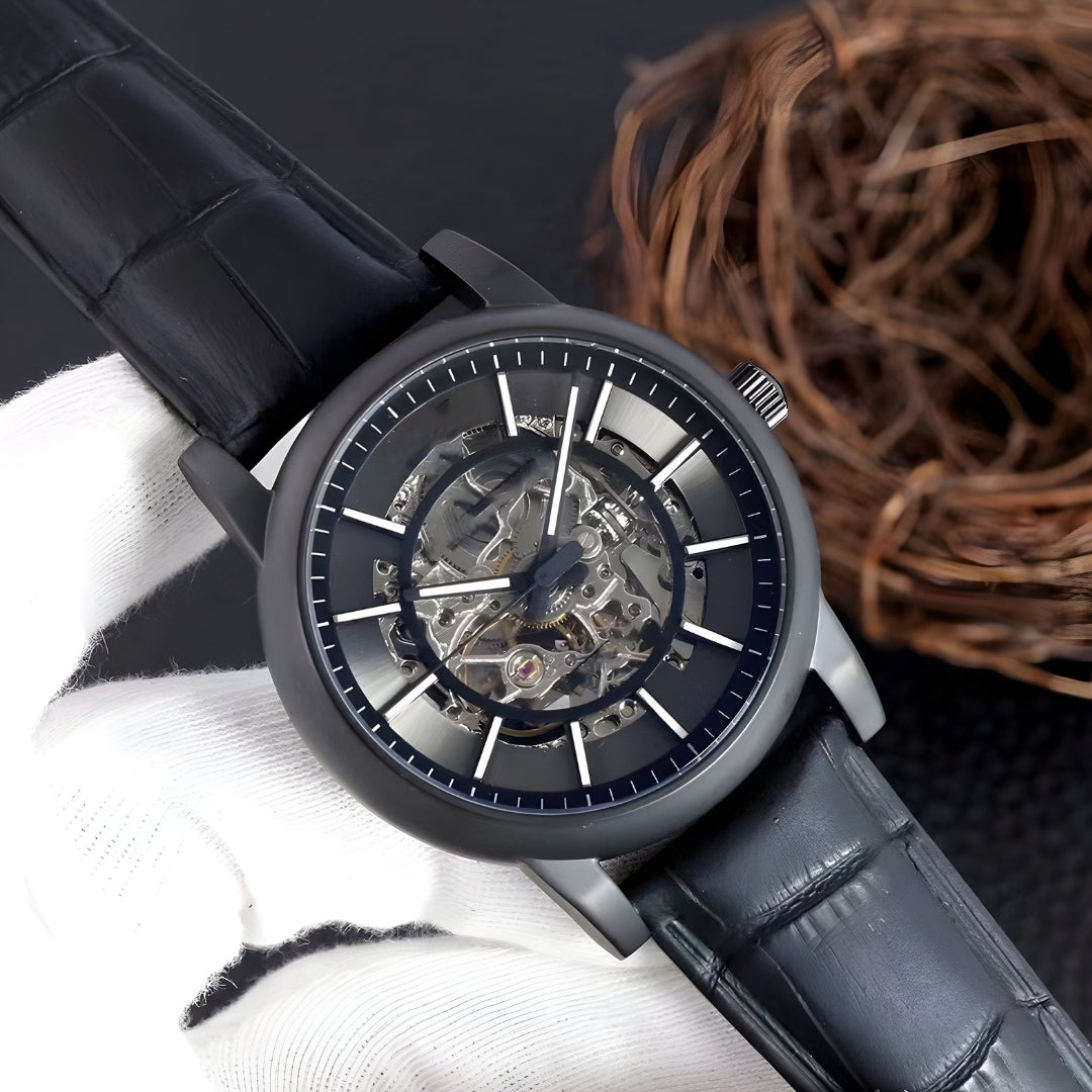 Skeleton Mechanical Watch – Damon & West